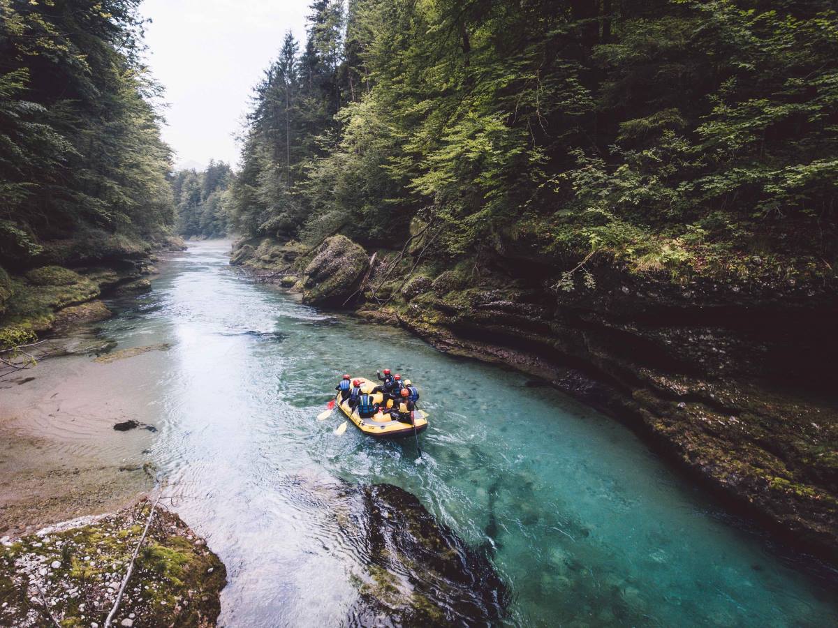 Rafting auf der Salza - Naturparke